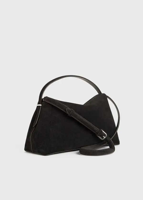 TOTEME T-lock Suede Top Handle