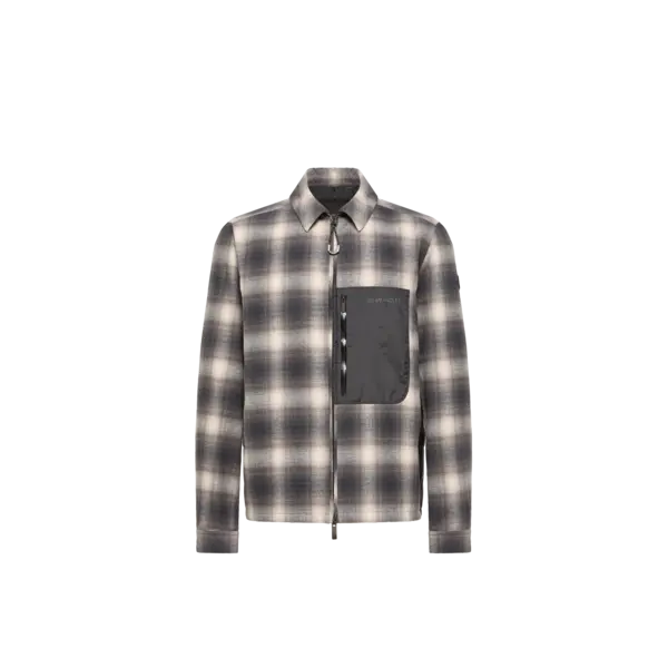 Moncler Cornisello Cotton Down Shirt Jacket