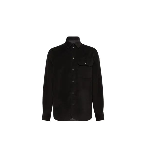Moncler Corduroy Shirt - Black