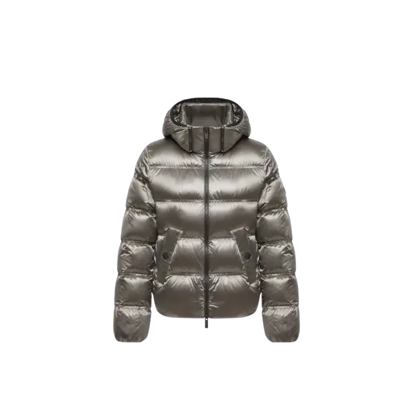 Moncler Sensation Short Down Jacket - Grey