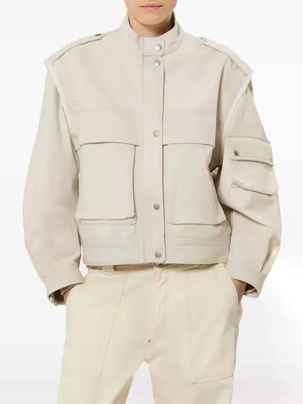 MARANT ETOILE Edany Jacket - Neutrals