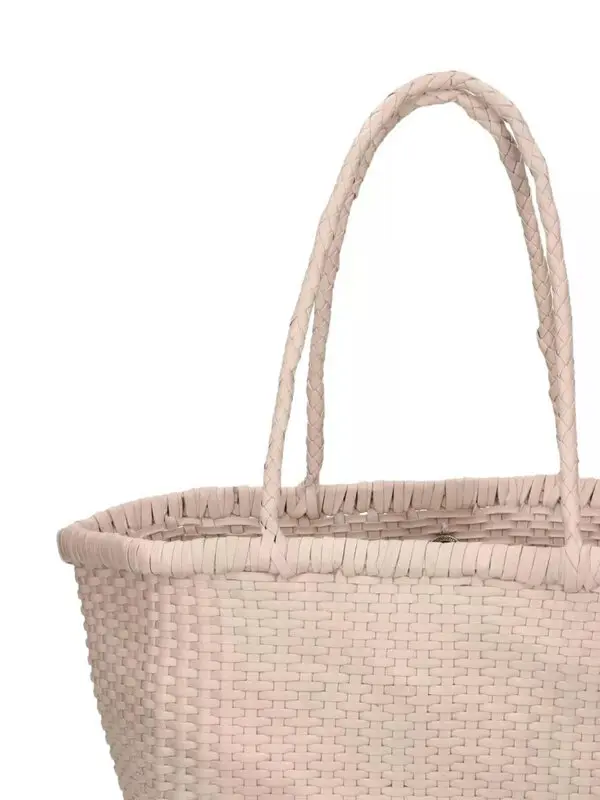 Dragon Diffusion Small B Weave Leather Tote Bag