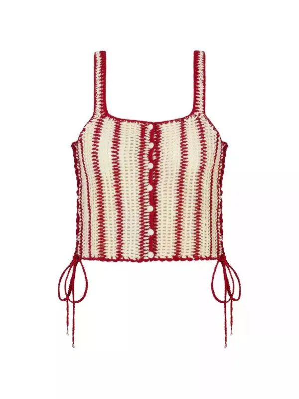 ALL THAT REMAINS Suki Crochet-knit Top