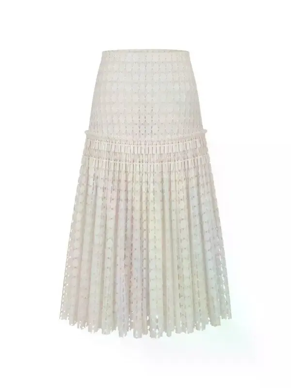 Ulla Johnson Aris Lace Skirt - Neutrals