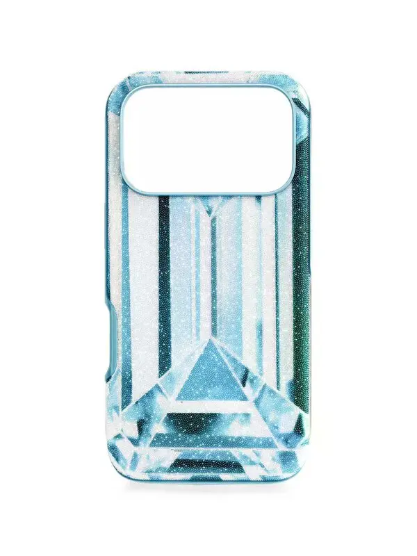 SWAROVSKI Iphone® 17 Pro Crystal-embellished Phone Case - Blue