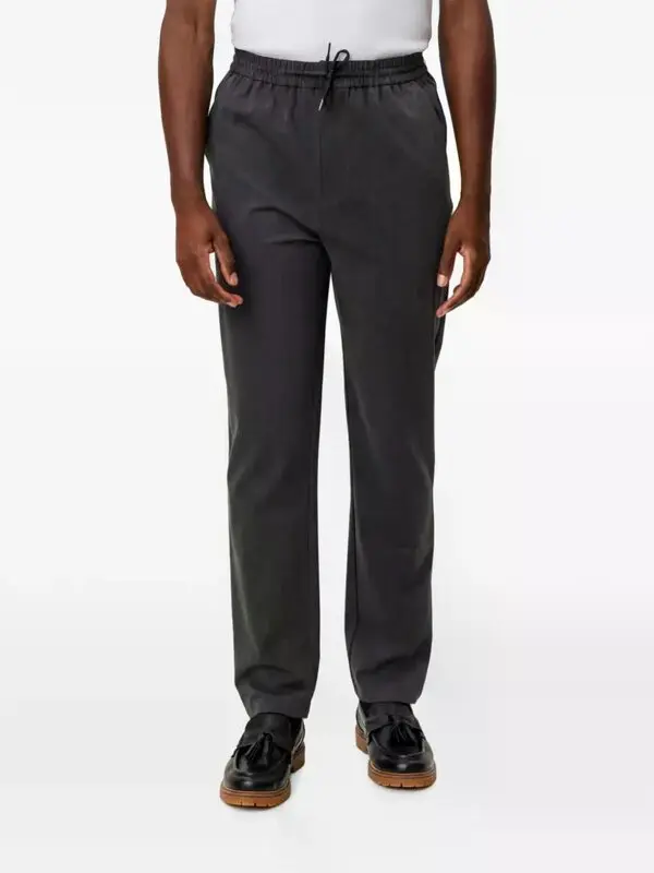 LES DEUX Drawstring Waist Trousers - Grey