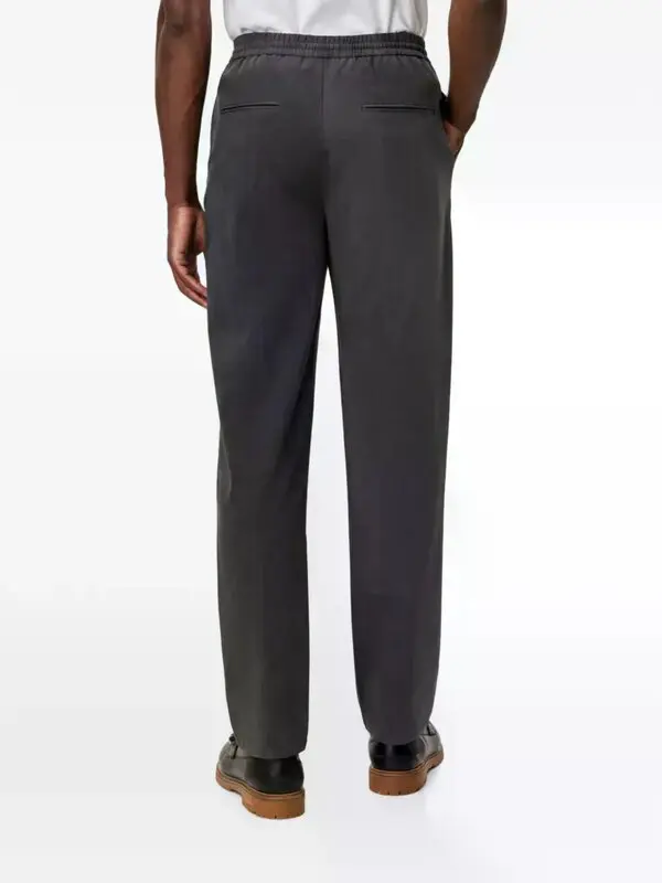 LES DEUX Drawstring Waist Trousers - Grey
