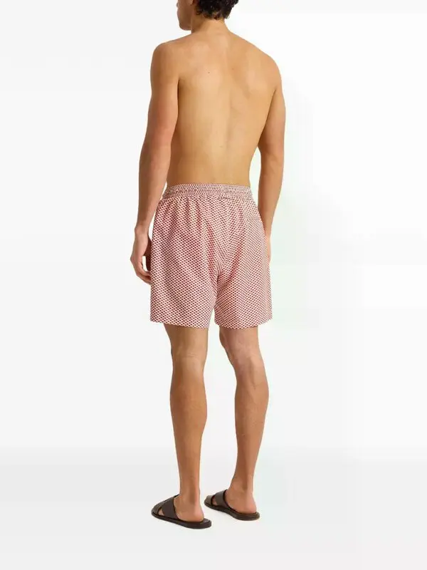 Orlebar Brown Geometric Print Swim Shorts