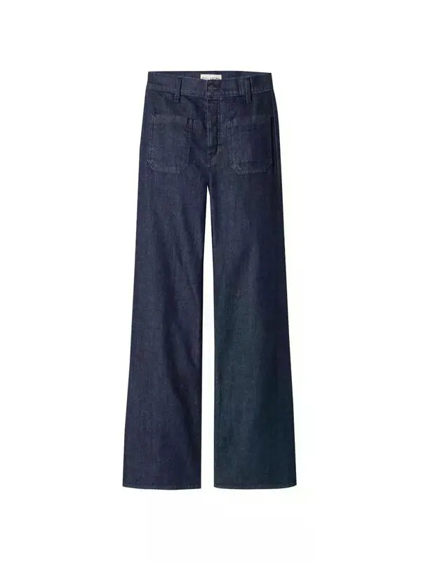 NILI LOTAN Florence Patch-pocket Jeans