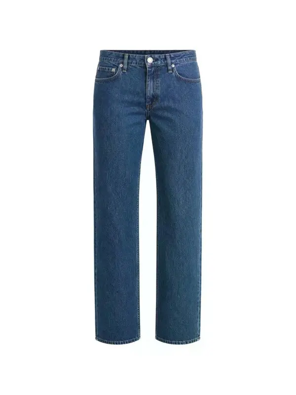 Rag & Bone Harlow Straight-leg Jeans - Blue