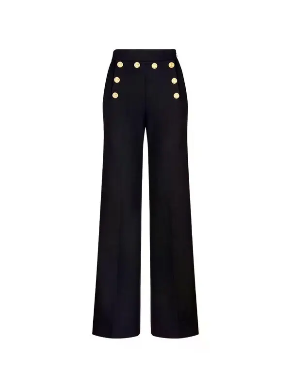 Smythe Nautical Wool Trousers - Blue