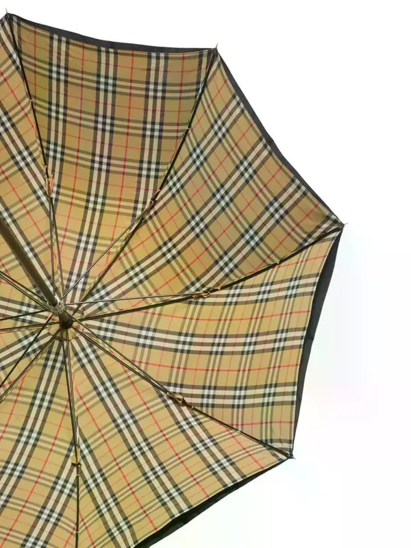 Burberry Walking Check-lined Umbrella