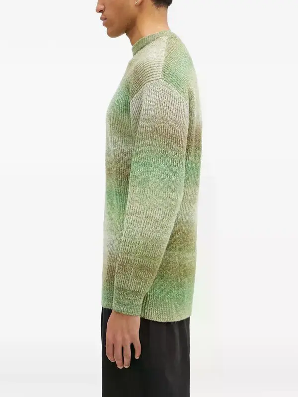 BUTTER GOODS Striped Knitted Sweater