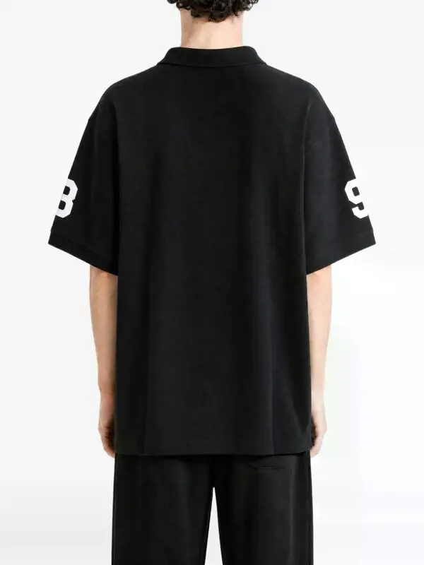 A BATHING APE Logo-patch Polo Shirt