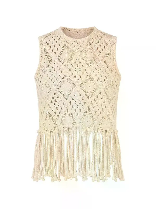 Hunter Bell Astor Crochet Blouse
