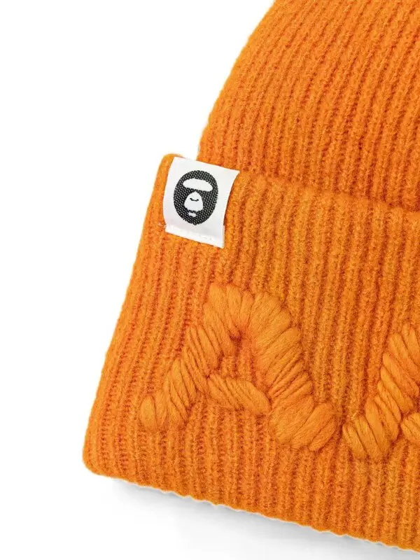 AAPE BY *A BATHING APE Logo Embroidered Beanie
