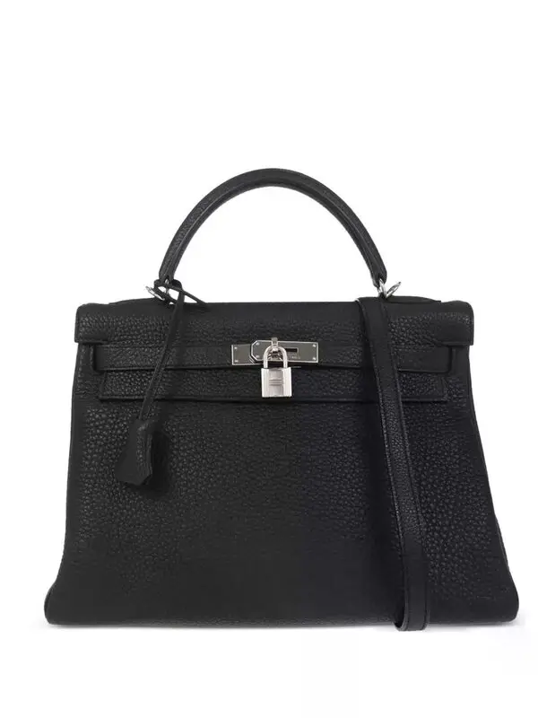 Hermès Togo Kelly 32 Handbag - Black
