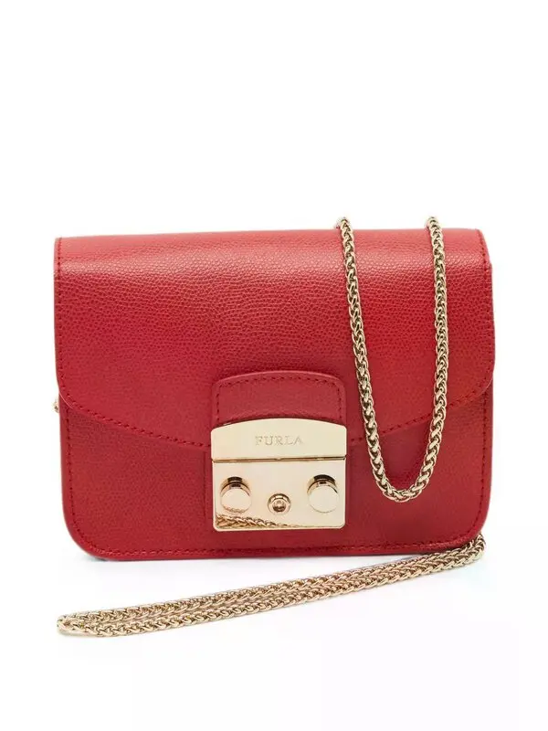 Furla Metropolis Mini Crossbody Bag - Red