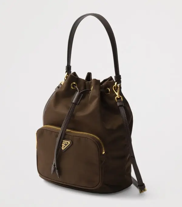 Prada Re-nylon Duet Bucket Bag