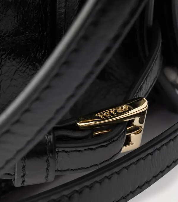 Prada Mini Leather Wallet With Strap