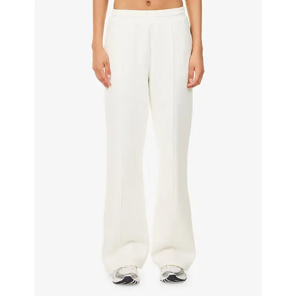 4TH & RECKLESS Fergie Logo-embroidered Cotton Jogging Bottoms