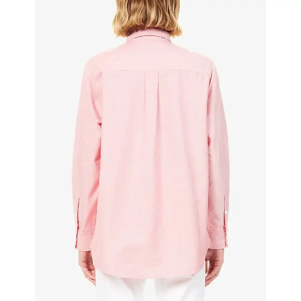 MOTHER Embroidered Cotton Shirt