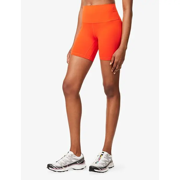 Lululemon Align High-rise Gym Shorts - Cherry Ember