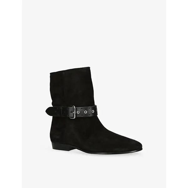 Isabel Marant Étoile Reena Suede Boots - Black