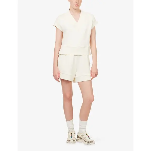 Varley Gracee Doublesoft V-neck Woven Top