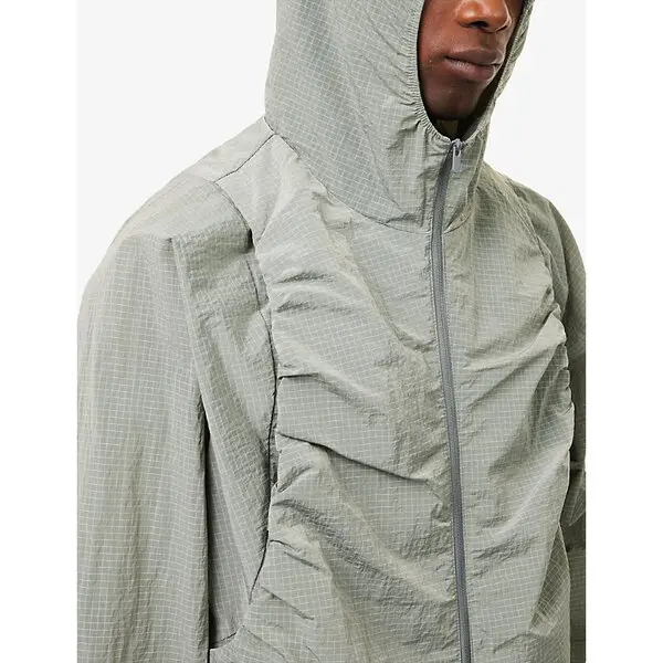 SEVENTH Ofunato Hooded Nylon Windbreaker Jacket