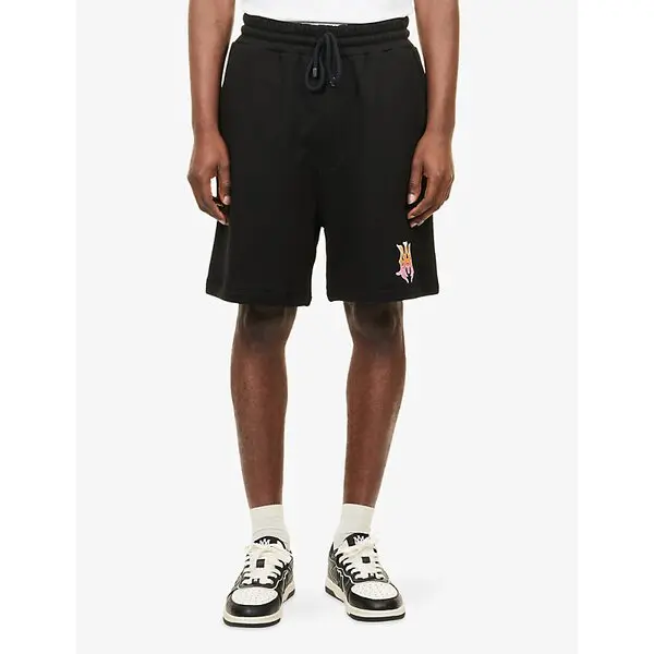 Amiri Ma Surf Cotton Jersey Track Shorts