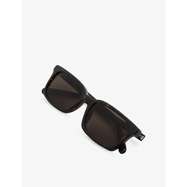 RETROSUPERFUTURE Maison Margiela Tortoiseshell Rectangle Frame Sunglasses