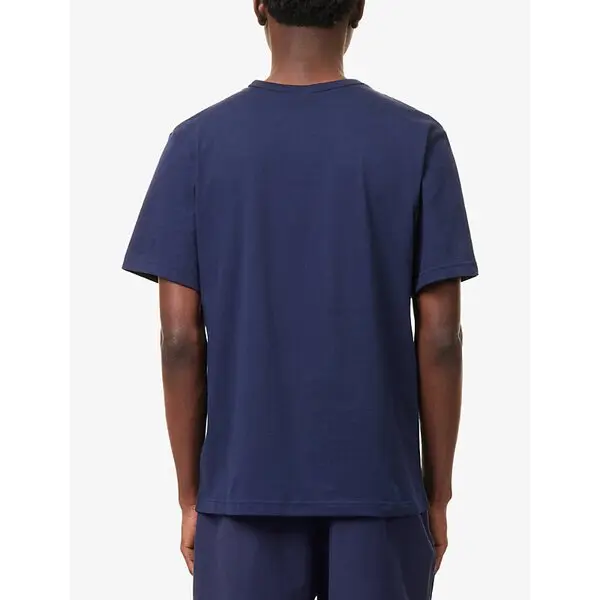 Nike Logo-print Crew-neck Cotton T-shirt