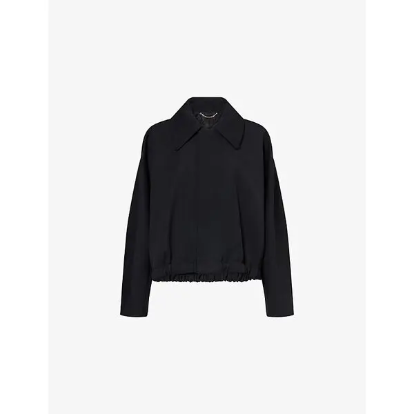 Victoria Beckham Arden Wool Bomber Jacket