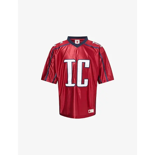 ICECREAM Embroidered Oversized Jersey Football Shirt