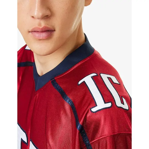 ICECREAM Embroidered Oversized Jersey Football Shirt