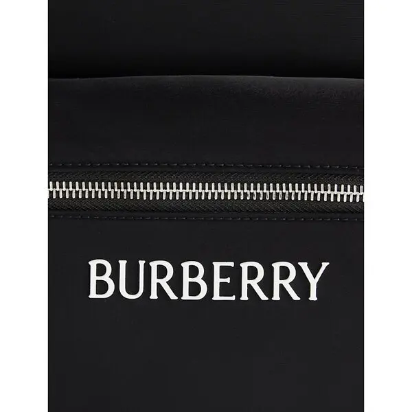 Burberry Logo Print Nylon Backpack