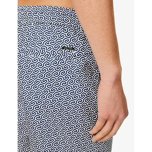 BELIER Bélier Labyrinth Printed Swim Shorts