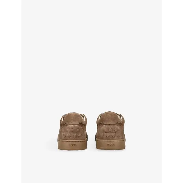 TOD'S Suede Lace-up Low Top Trainers