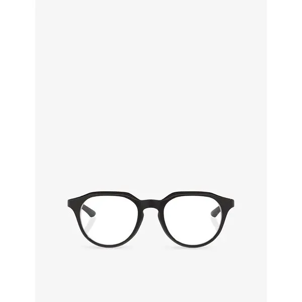 Gucci Round-frame Acetate Eyeglasses - Black