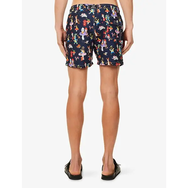 ARRELS BARCELONA Graphic Print Swim Shorts