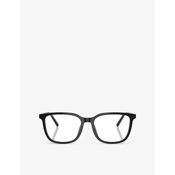 Dolce & Gabbana Square Frame Acetate Eyeglasses - Black