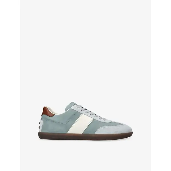 TOD'S Allacciata Cassetta Suede Low-top Trainers