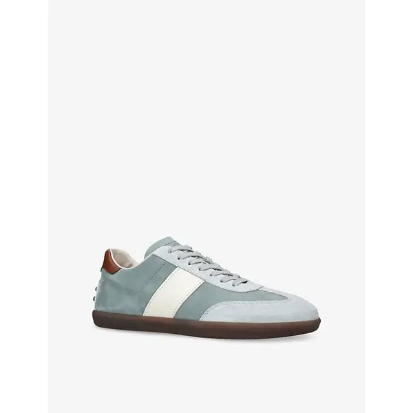TOD'S Allacciata Cassetta Suede Low-top Trainers