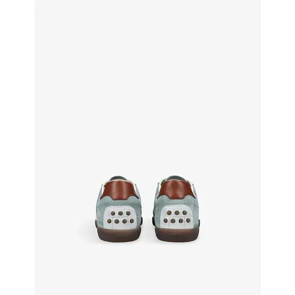 TOD'S Allacciata Cassetta Suede Low-top Trainers