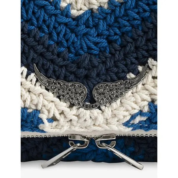 Zadig&Voltaire Rock Macramé Cotton Cross-body Bag - Tandem
