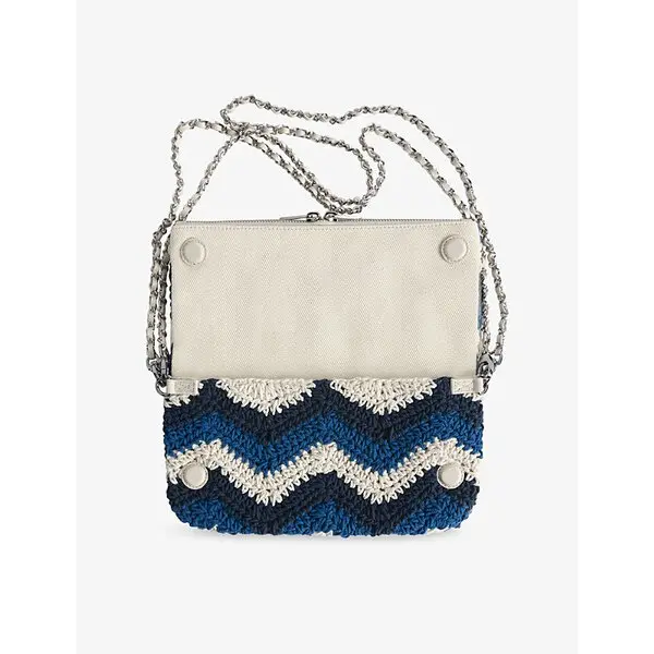 Zadig&Voltaire Rock Macramé Cotton Cross-body Bag - Tandem