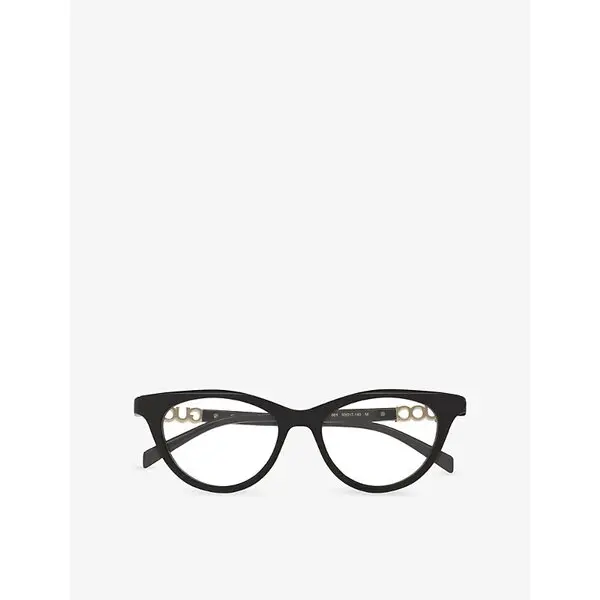 Gucci Cat-eye Acetate Eyeglasses - Black
