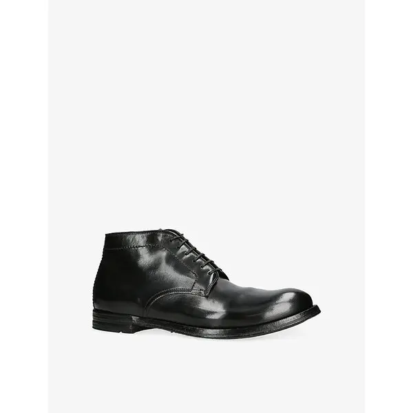 Officine Creative Anatomia Leather Lace-up Chukka Boots