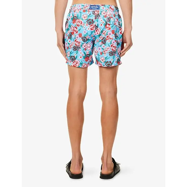 ARRELS BARCELONA Floral Print Swim Shorts